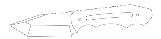 Tanto II – Waterjet Knives